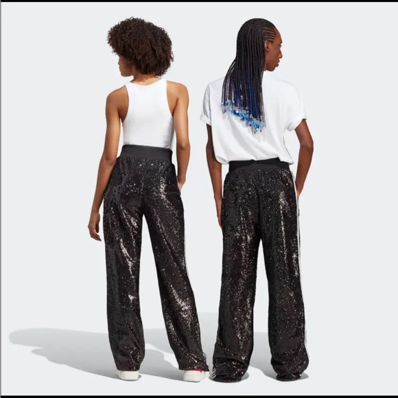 adidas | Pants & Jumpsuits | Adidas Sequin Track Pants | Poshmark